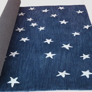 Starry Night Blue Carpet A Timeless Traditional Beauty Available in 3x5 ...