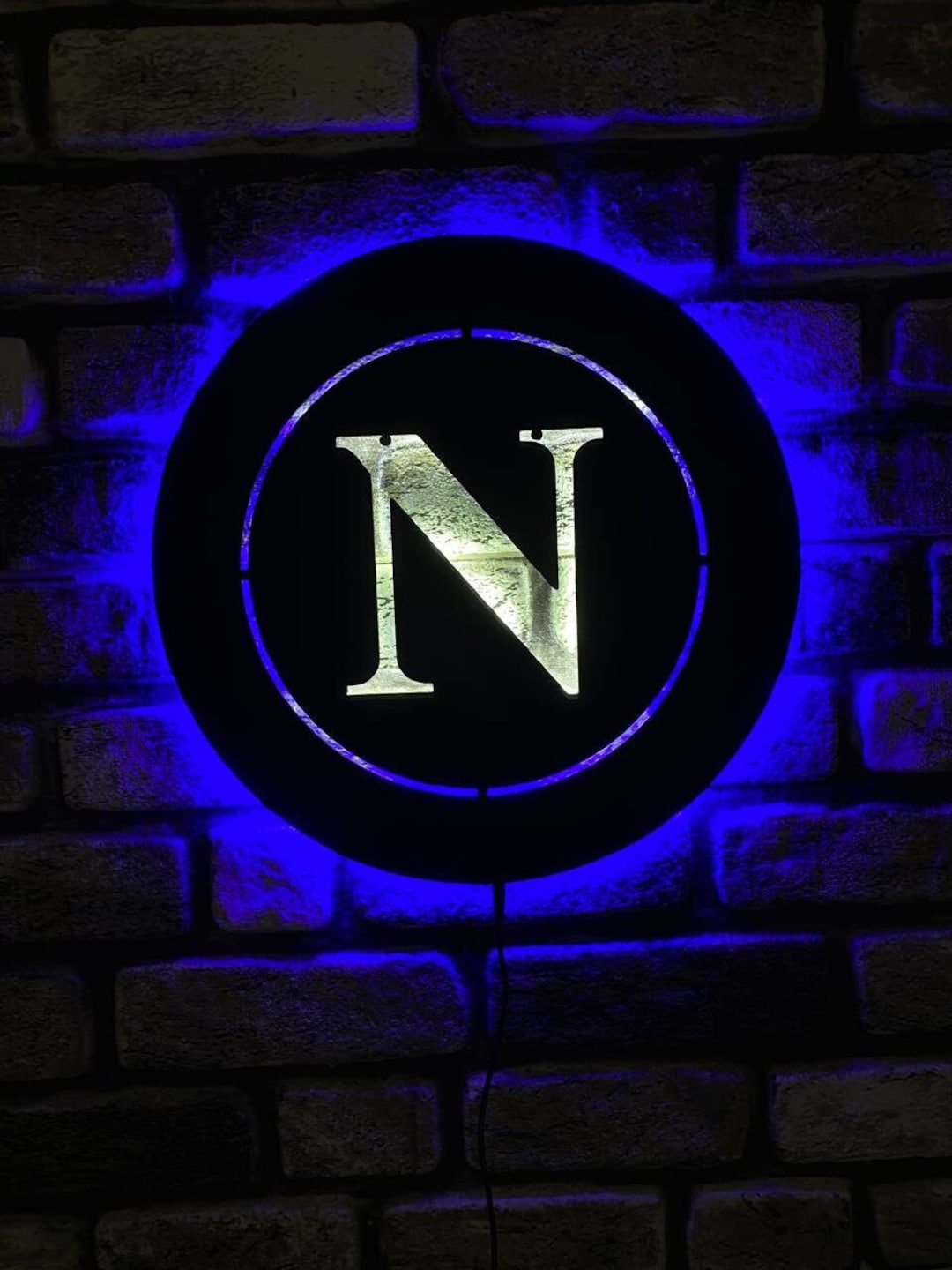 Napoli Led Sign , Napoli Wall Decor , Seri A Lighted Wall Decor ...