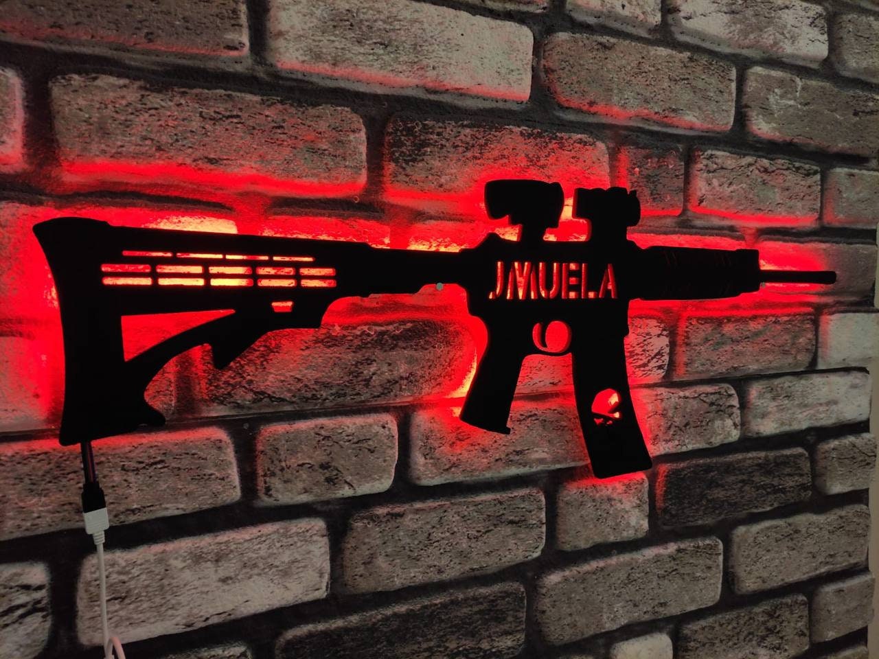 Personalized Led Sign , Valorant Wall Decor , Noble Vandal , Call of ...