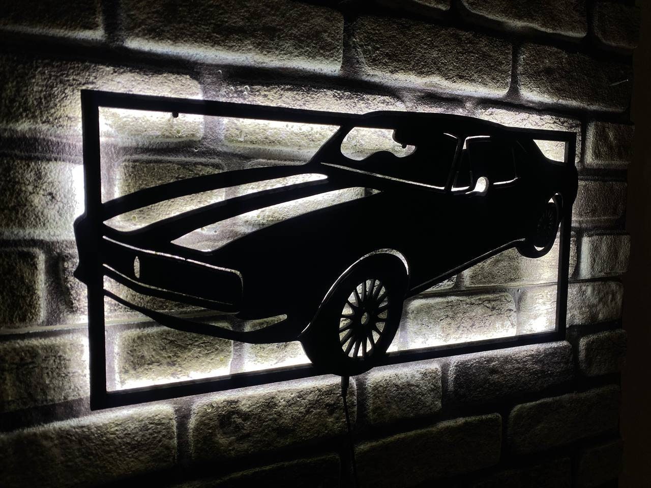 Dodge Challenger Led Sign , American Car , Dodge Challenger Wall Decor ...