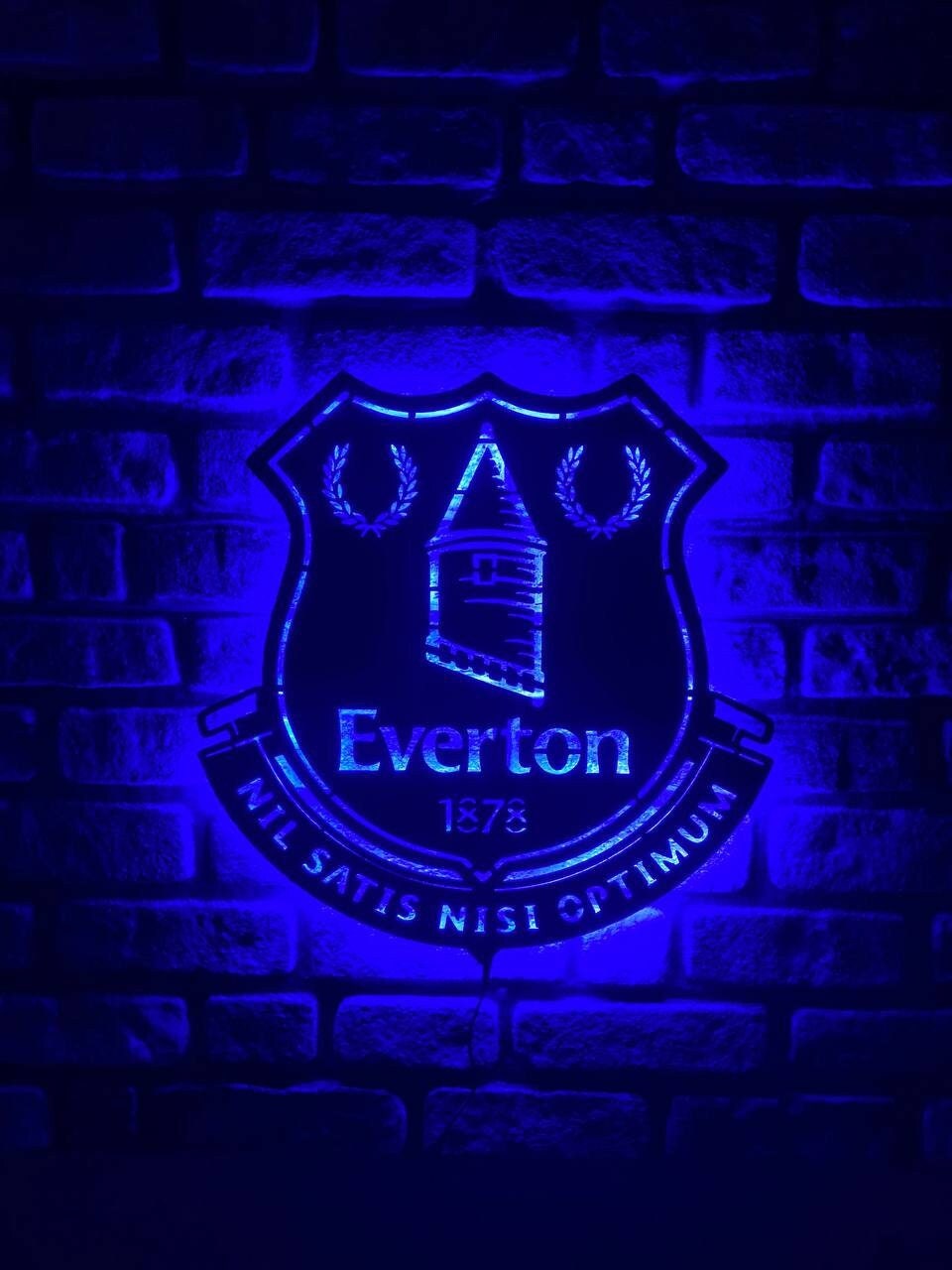 Everton Football Club Led Sign Everton Wall Art Everton - Etsy UK