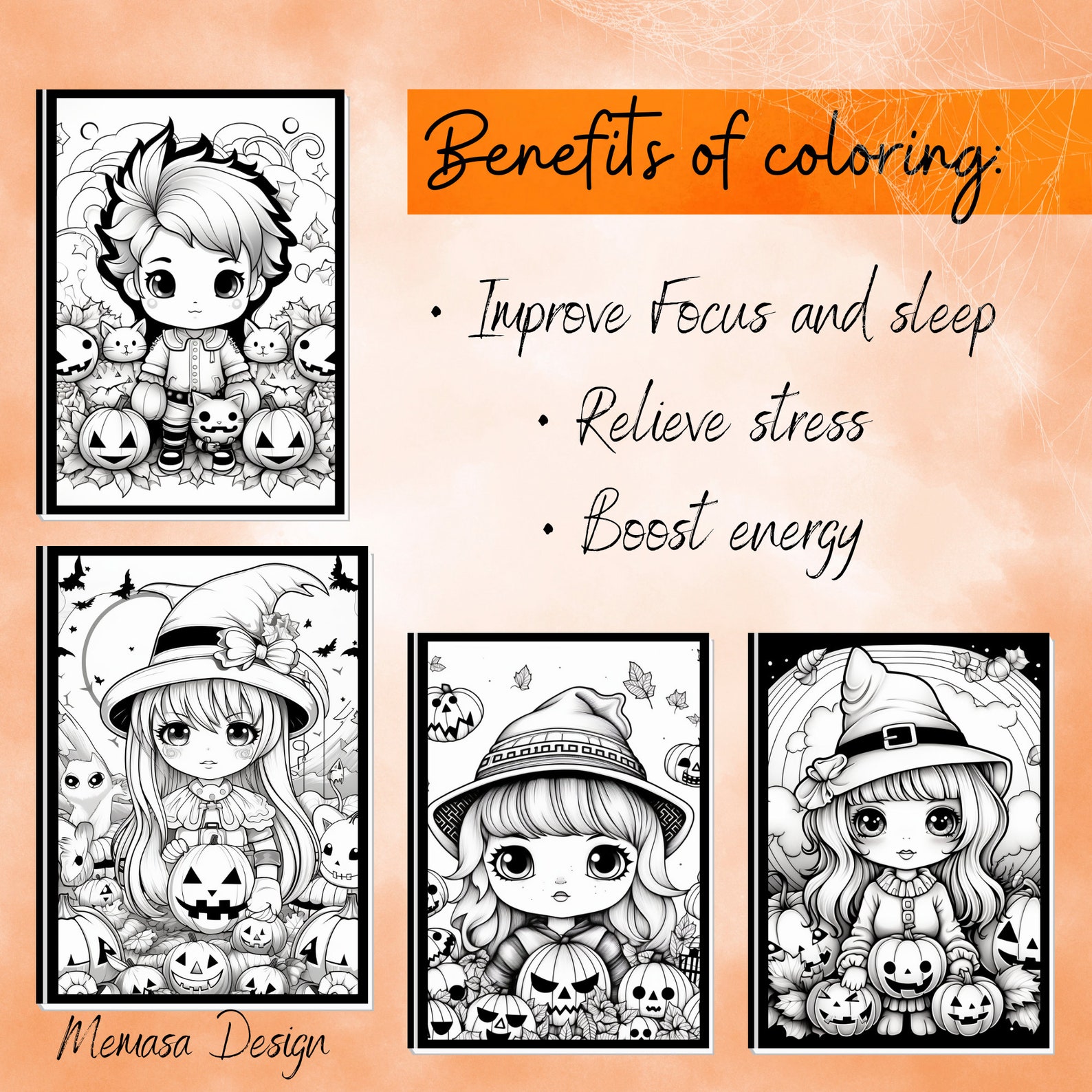 Printable Halloween Colouring Pages, Kids Halloween Coloring Sheets ...