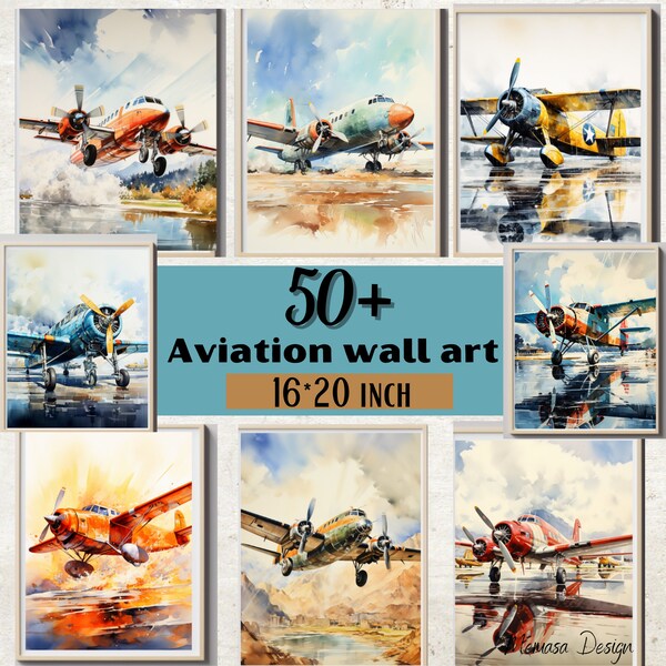 Aviation Print - Etsy