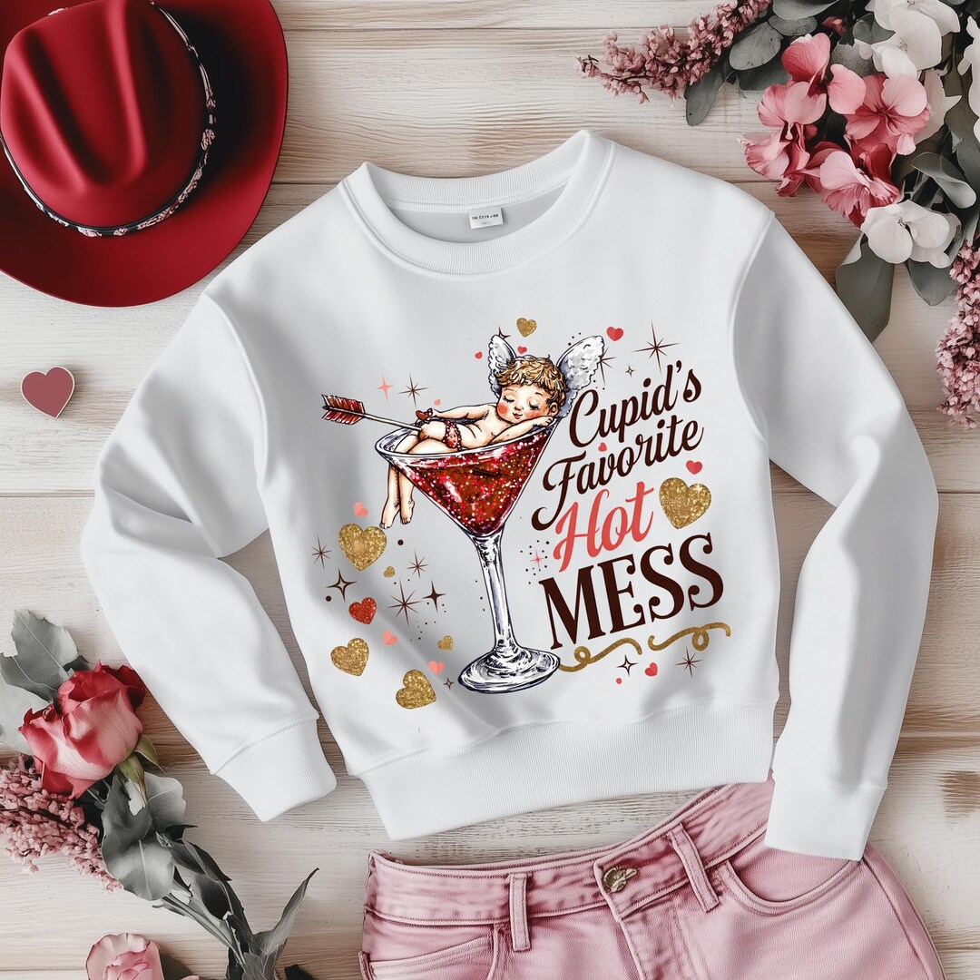Cupids Favorite Hot,mess Png,valentine Png,martini Png,valentine ...