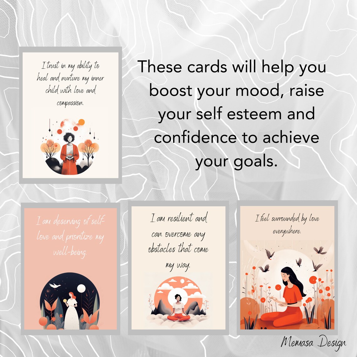 Affirmation Cards Printable Positive Affirmations Self Care - Etsy