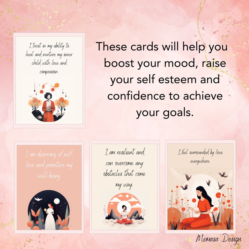 Affirmation Cards Printable Positive Affirmations Self Care - Etsy