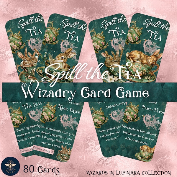 Spill the Tea Game - Etsy