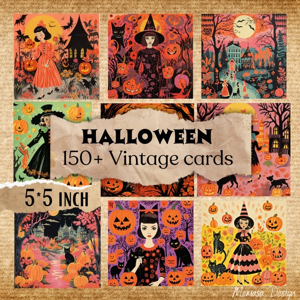 Halloween Ephemera - Etsy