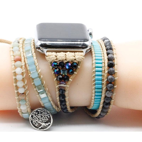 Beaded Watch Band - Etsy