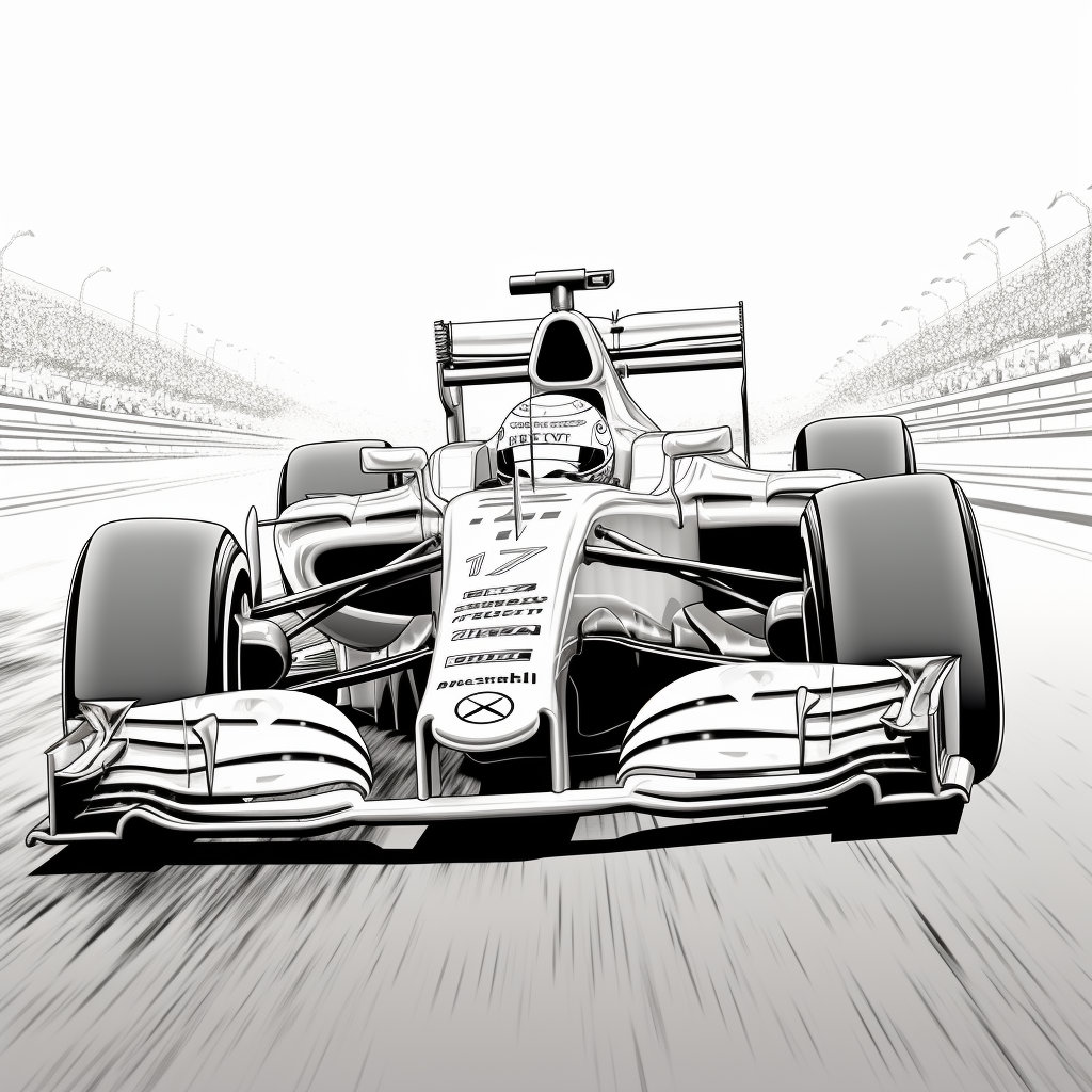 40 Sportscar/f1 Coloring Pages (downloadable PDF) - Etsy