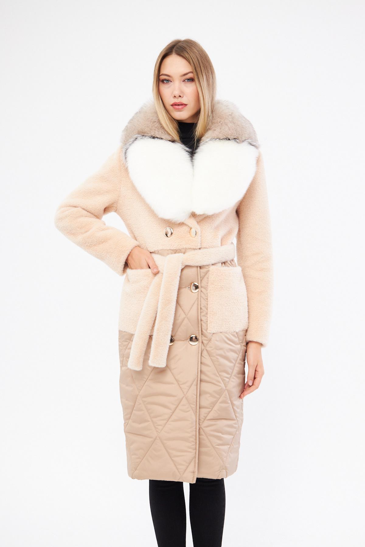 Luxury Real Alcantara Coat Unique Gift for Elegant Women Grandeur ...