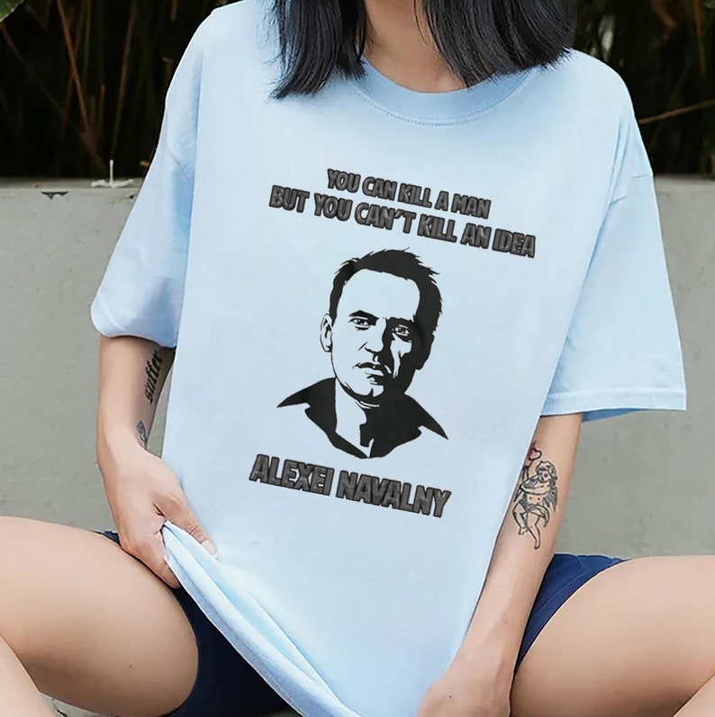 Alexei Navalny Tshirt, Alexei Navalny Official Merch, Alexei Navalny ...