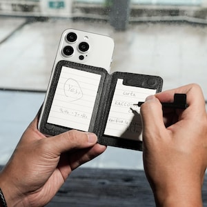 Magsafe Card Holder,wallet - Efficient Portable Sticky Notes - Etsy