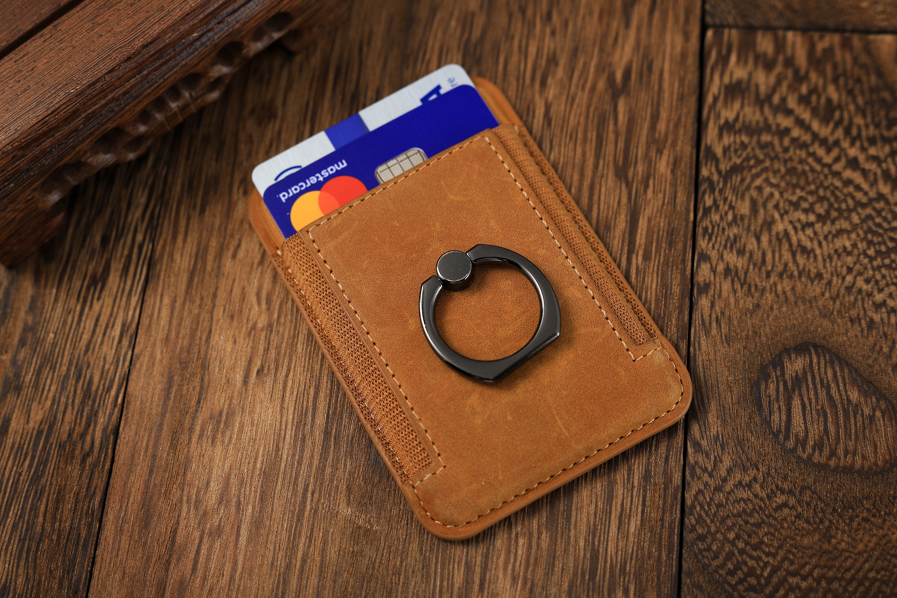 IPhone Magsafe Wallet .crazy Horse Leather Magsafe Wallet,mag Safe Card ...