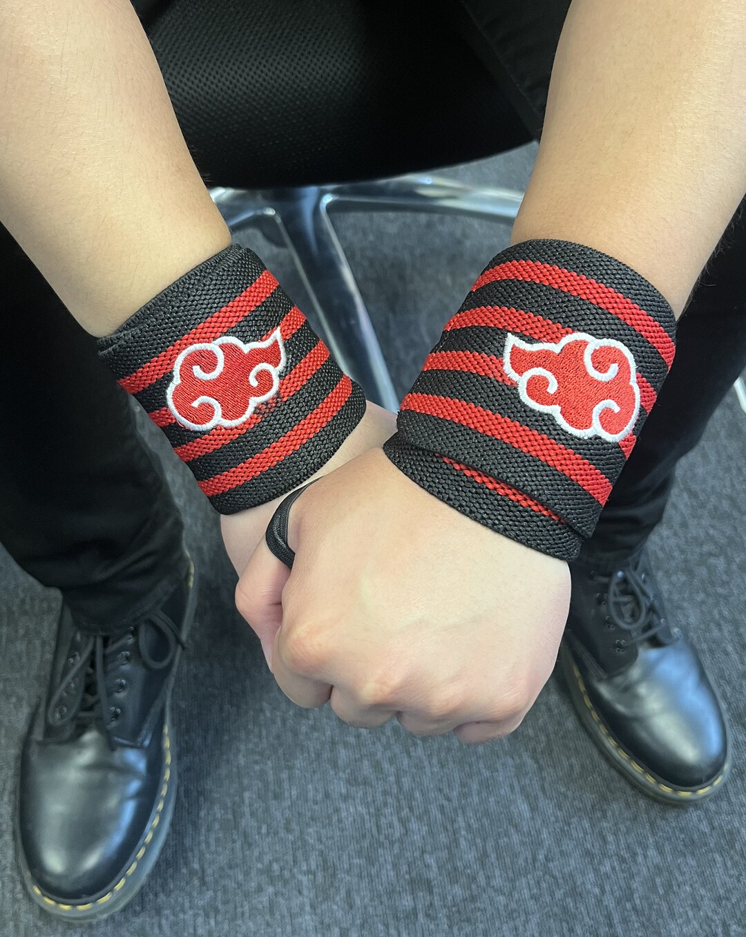 Anime Wrist Wraps Weightlifting Crossfit & Gym Anime - Etsy