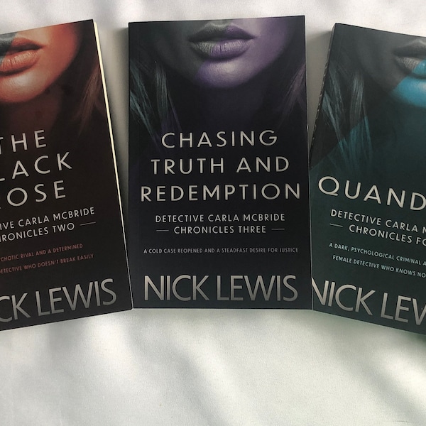 "black" Detective Series - Etsy