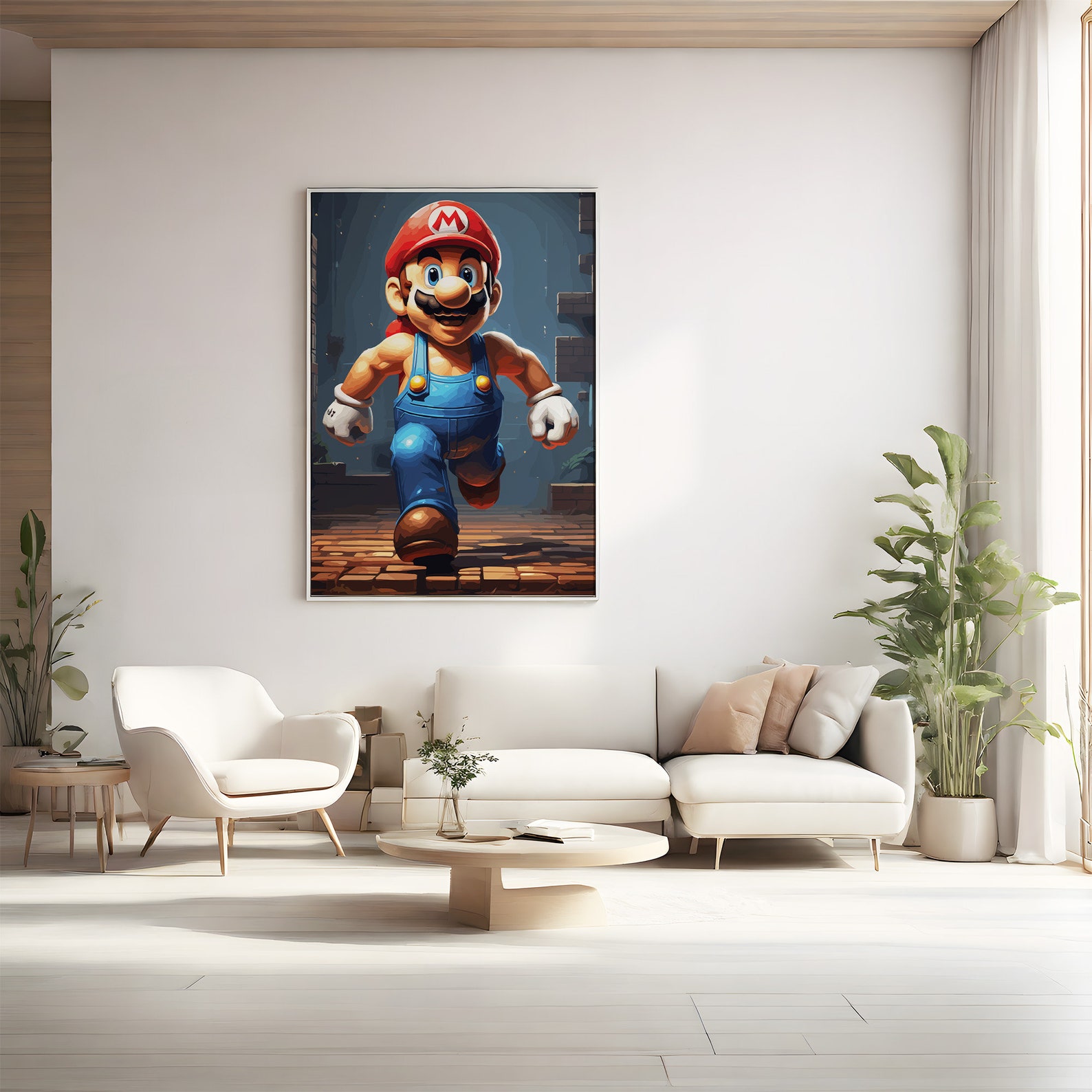 Playful Printable Super Mario Wall Art Super Mario Prints Super Mario ...