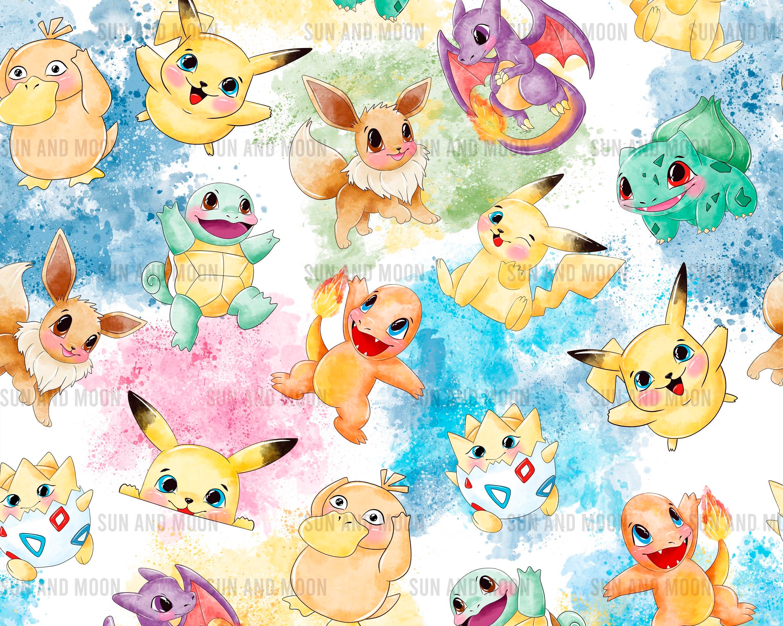 Pokeball Seamless Pattern, Pokemon Digital Paper, Pokemon Seamless ...