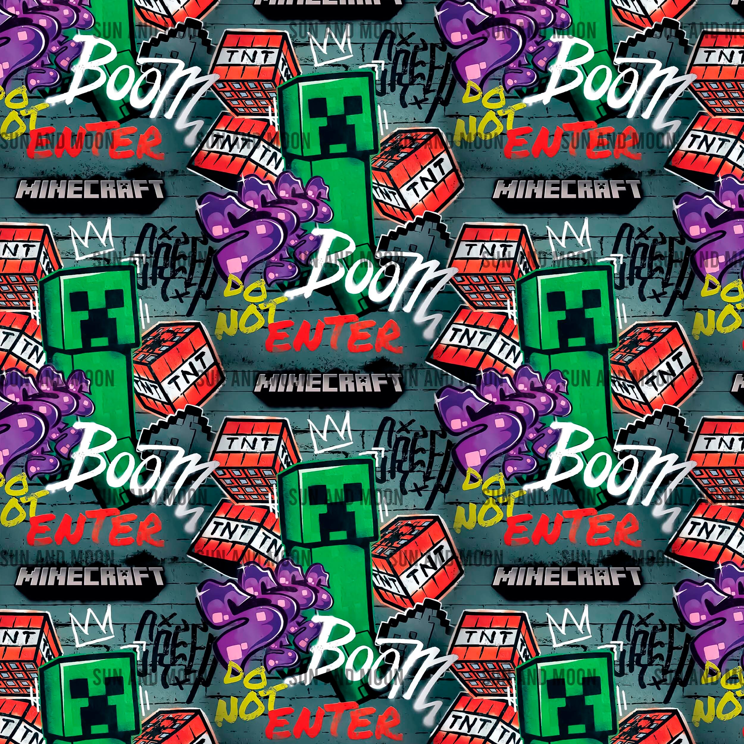 Creeper Seamless, Minecraft Digital Paper, Minecraft Seamless File ...