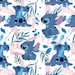 Stitch Digital Paper, Cartoon Seamless Pattern, Stitch Sublimation File ...