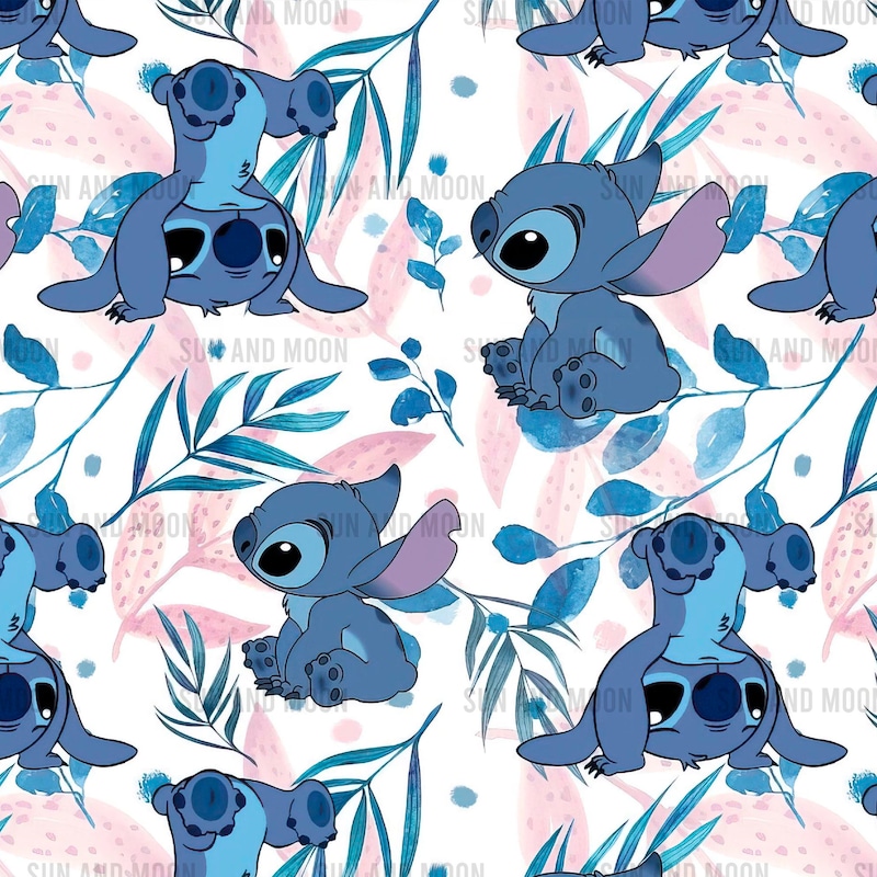Stitch Wallpaper for iPad - Etsy