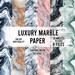 Luxury Marble Digital Paper, Granite Marble Seamless Pattern, Colorful ...