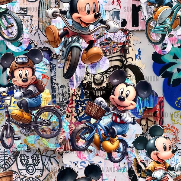 Mickey Pattern - Etsy