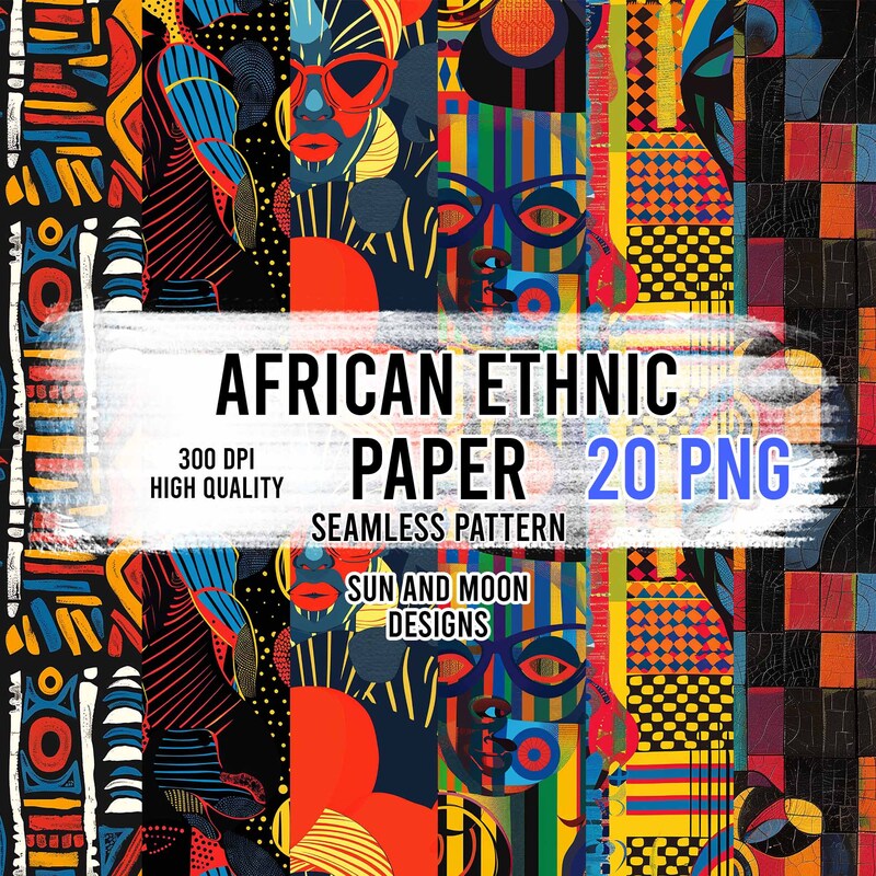 African Wallpaper - Etsy