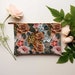 Floral Leopard Print, Roses, Lacquer Detail (digital Design) - Etsy