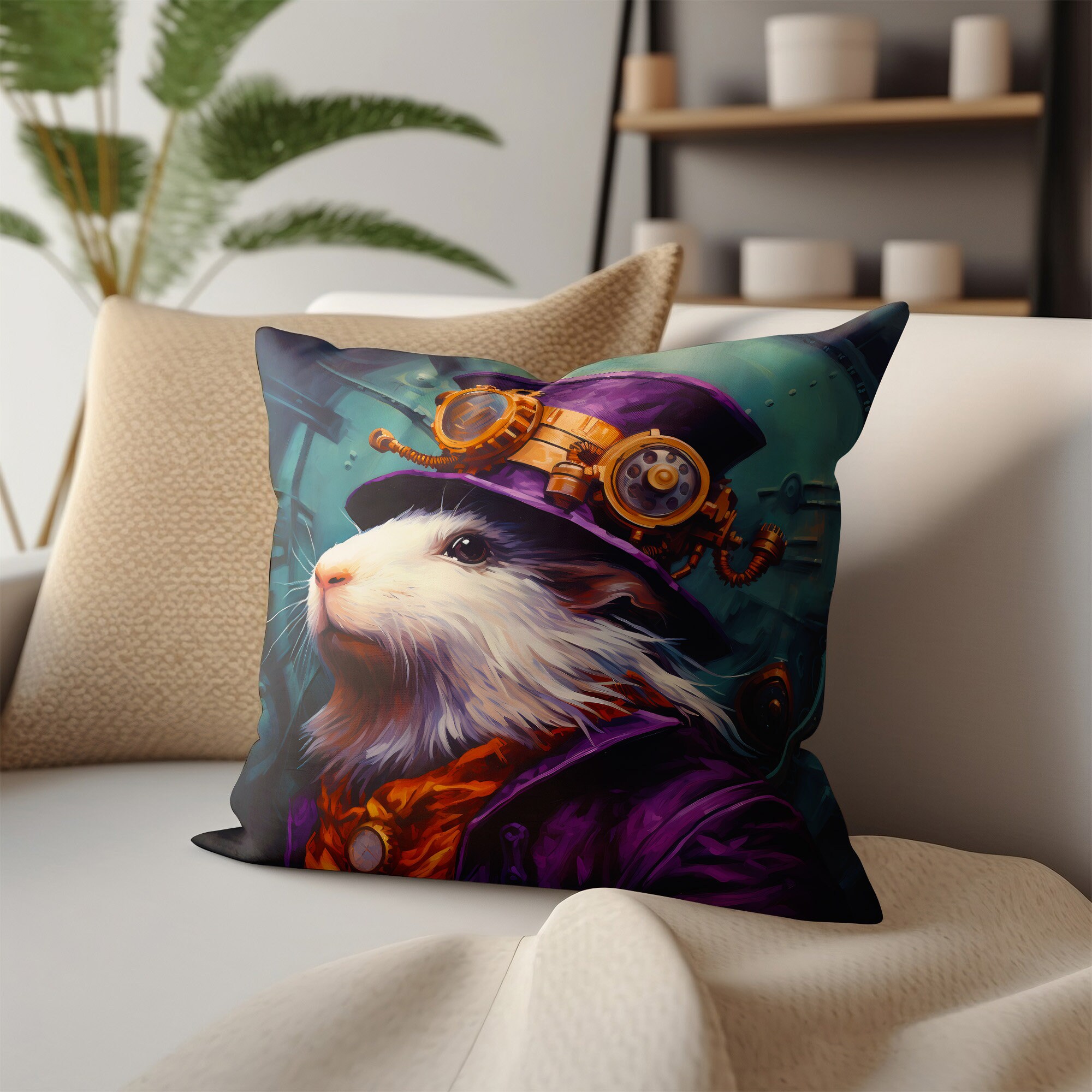 Steampunk Guinea Pig Digital Art Instant Download Bundle High ...