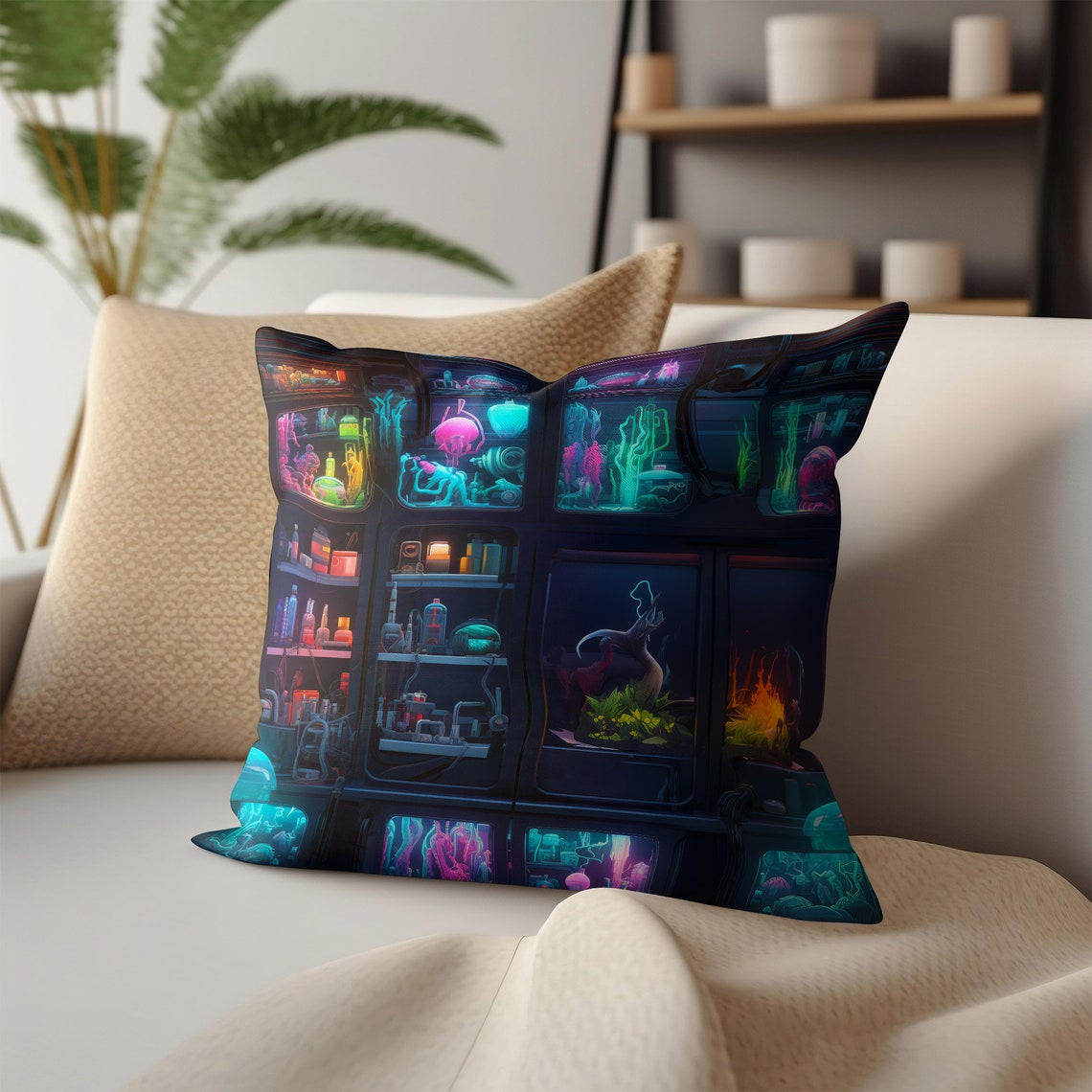 Cyberpunk Cabinet of Curiosity Pattern Bundle Digital Papers Printable ...
