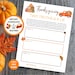 Who is Most Like a Turkey Game Printable, Funny Thanksgiving Party Game ...