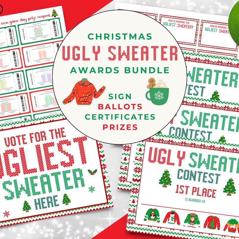 Ugly Sweater Awards - Etsy