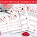 Valentine's Day Two Truths & A Lie Ice Breaker Game, Printable ...