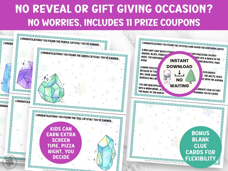 Indoor Winter Scavenger Hunt for Kids, Clues + Secret Code Puzzles ...