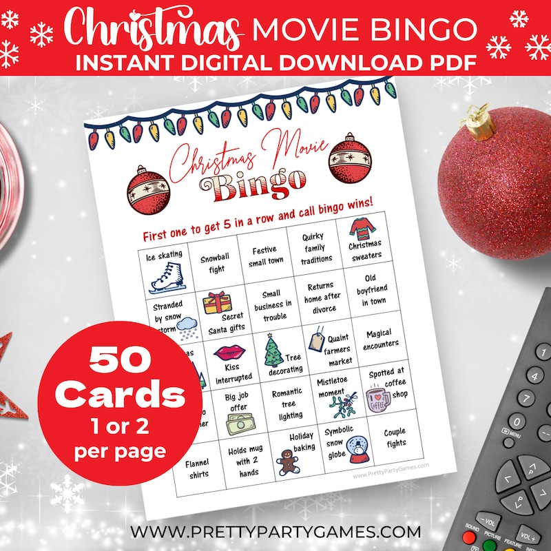 Christmas Bingo - Etsy