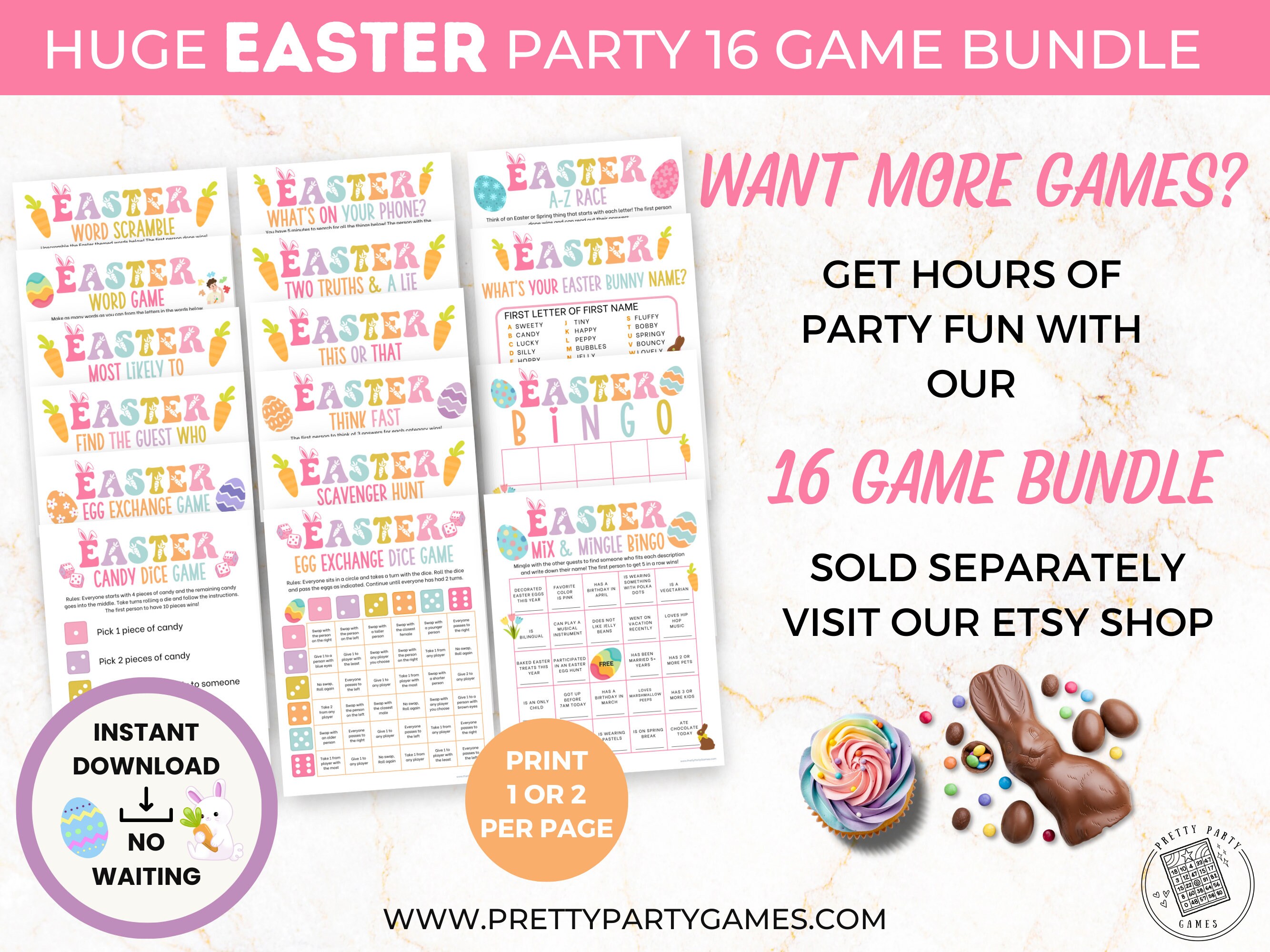 Printable Easter Word Search for Kids & Adults + Answer Key, Fun Easter ...