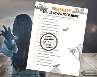 Selfie PHOTO SCAVENGER HUNT - Etsy