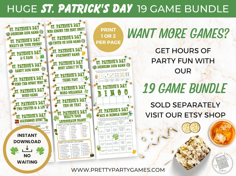 Printable St Patrick Day Word Search Game + Answer Key, Fun St. Patrick ...