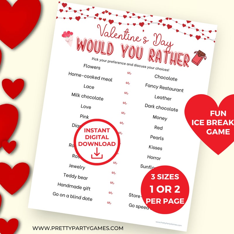 PrettyPartyGames - Etsy