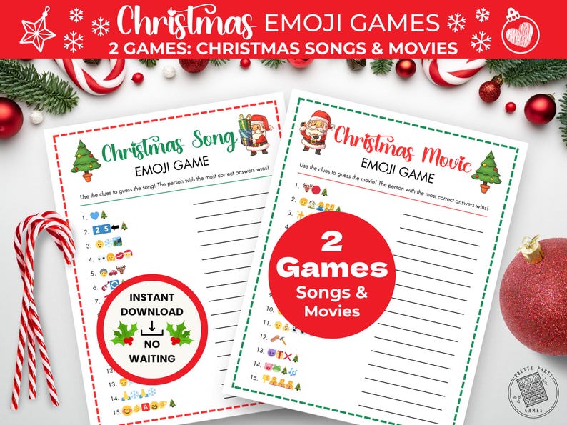 Christmas Emoji Games, Christmas Movie Emoji Game & Christmas Song ...