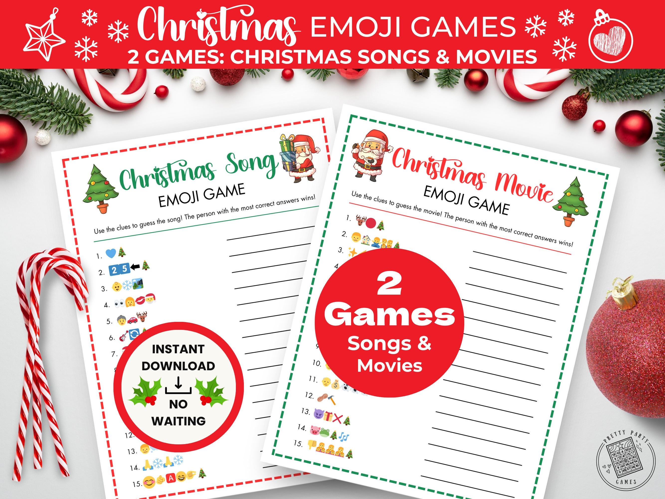 Christmas Emoji Games, Christmas Movie Emoji Game & Christmas Song ...