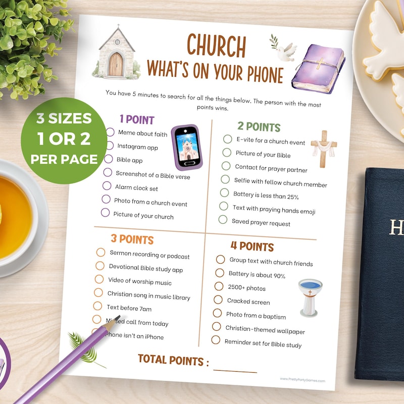 Christian Game Phone - Etsy