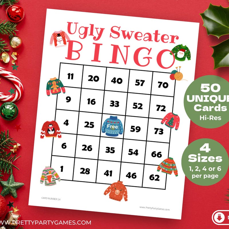 Ugly Christmas Sweater - Etsy