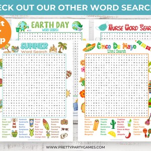 Printable Leap Year Word Search for Kids + Answer Key, Fun Leap Day ...