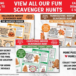 Indoor Christmas Scavenger Hunt for Kids to Reveal Cruise Trip Gifts ...