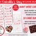 Valentines Day Mix & Mingle Bingo, Fun Valentines Party Games ...