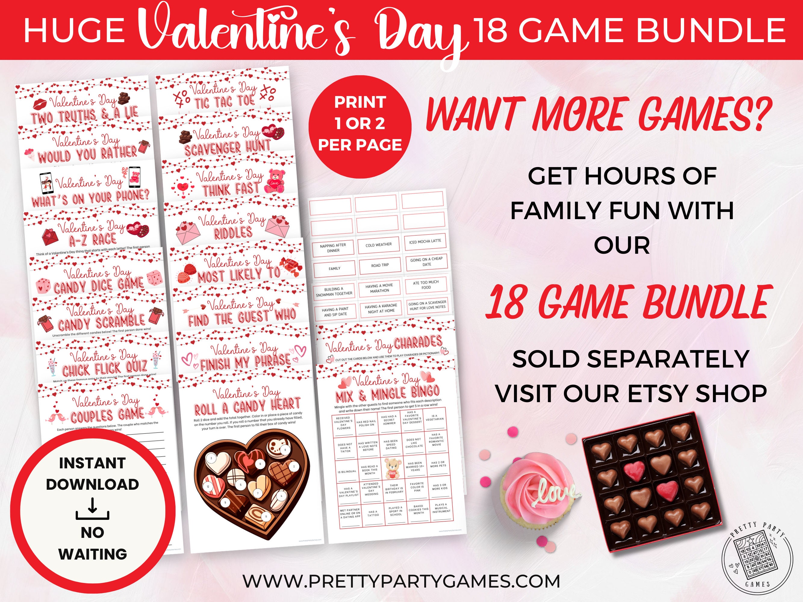 Printable Valentines Day Word Search Game for Kids & Adults + Answer ...