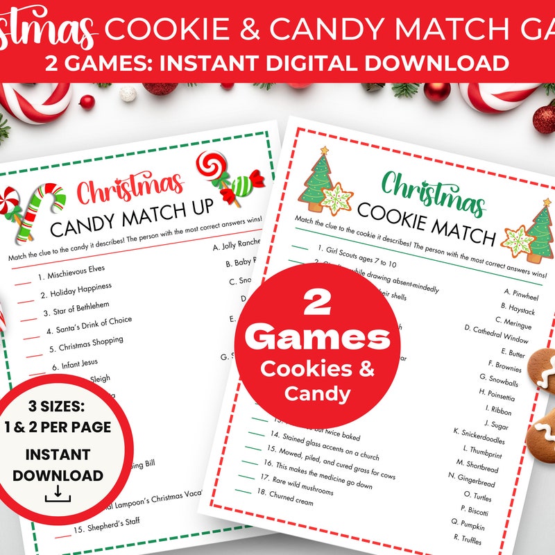 Cookie Exchange Game - Etsy