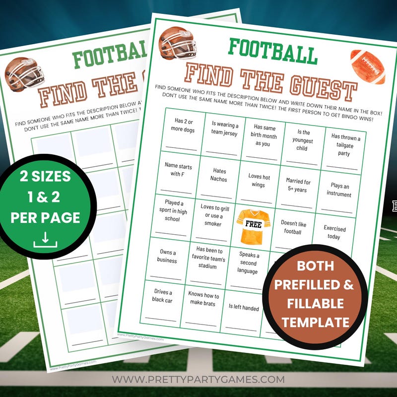Football Tailgate - Etsy
